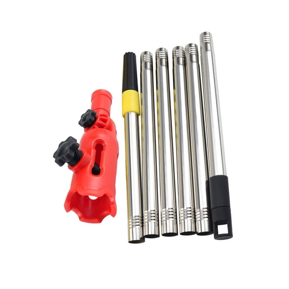 MultiAngle Portable Paint Roller Extension Poles Attachments Long Paint ...
