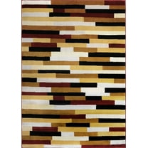 Rugs Modern Abstract Area Rug Contemporary Floral Circles Swirls Cubes ...