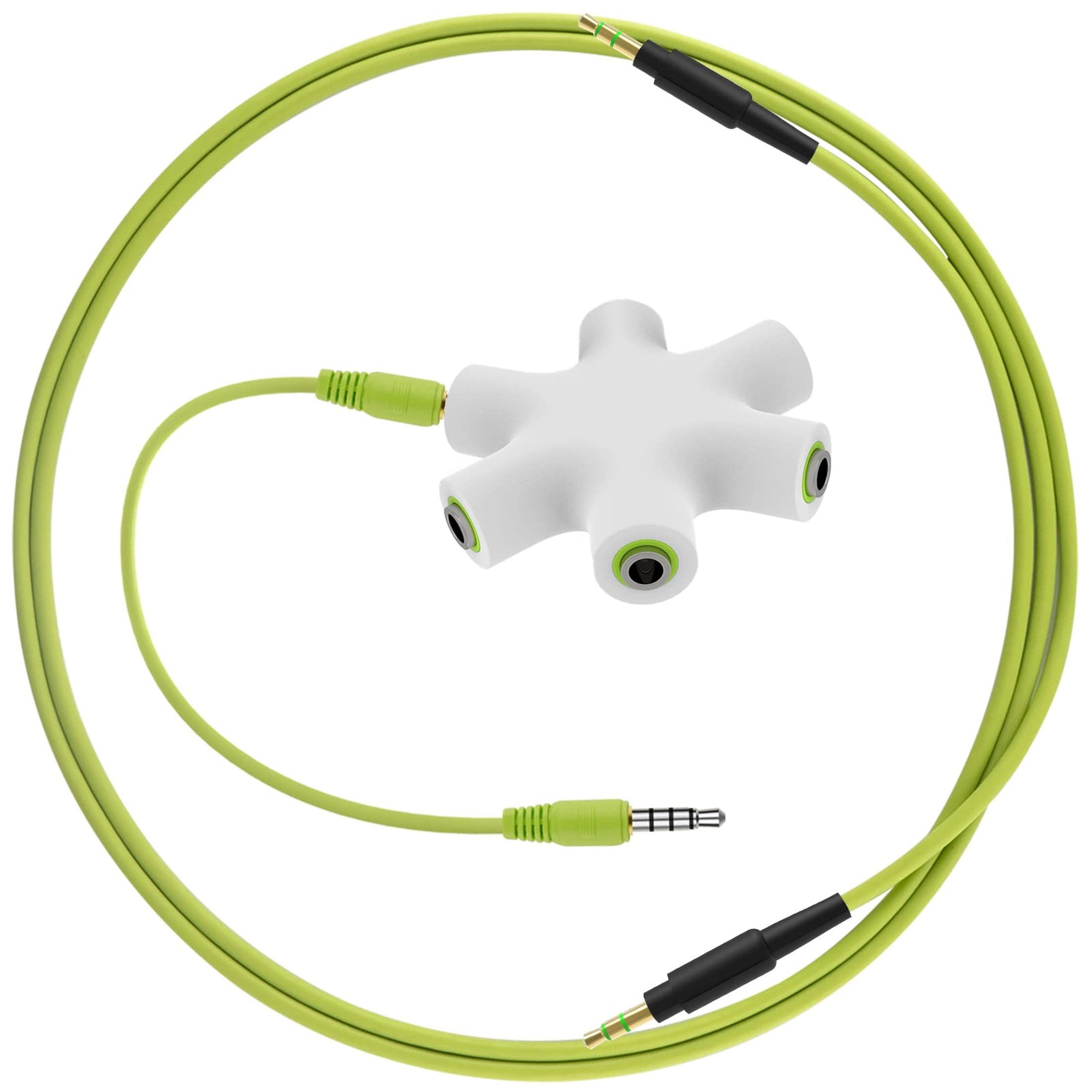 MultiConnect 5-Way Audio Splitter for Headphones and Devices - Walmart.com