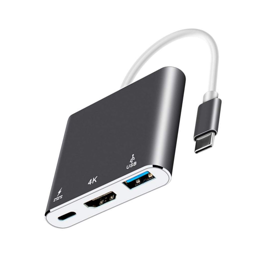 MultiDevice USB C to HDMIs Adapter 4K Output for Tablets and ...