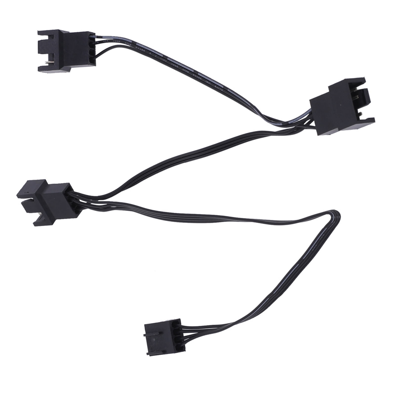 MultiFans Connectors Cable 4Pin Fan Splitter Cable For PC Case Cooling ...