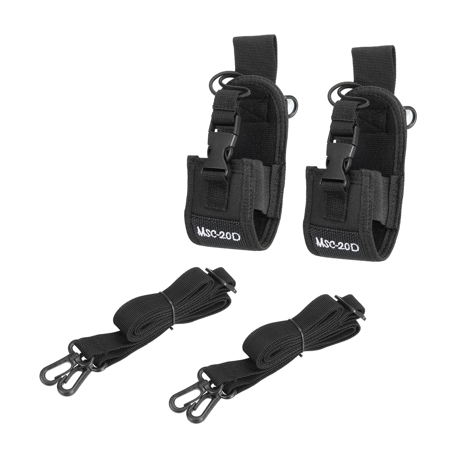 MultiFunction Black MSC20D Nylon Bag Pouch Case Two Way Radio ...