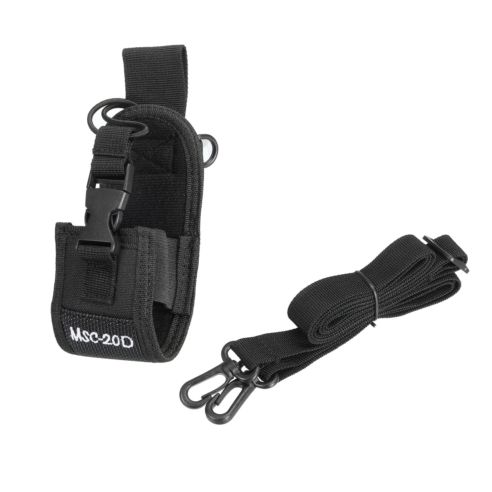 MultiFunction Black MSC20D Nylon Bag Pouch Two Way Radio Transceiver ...