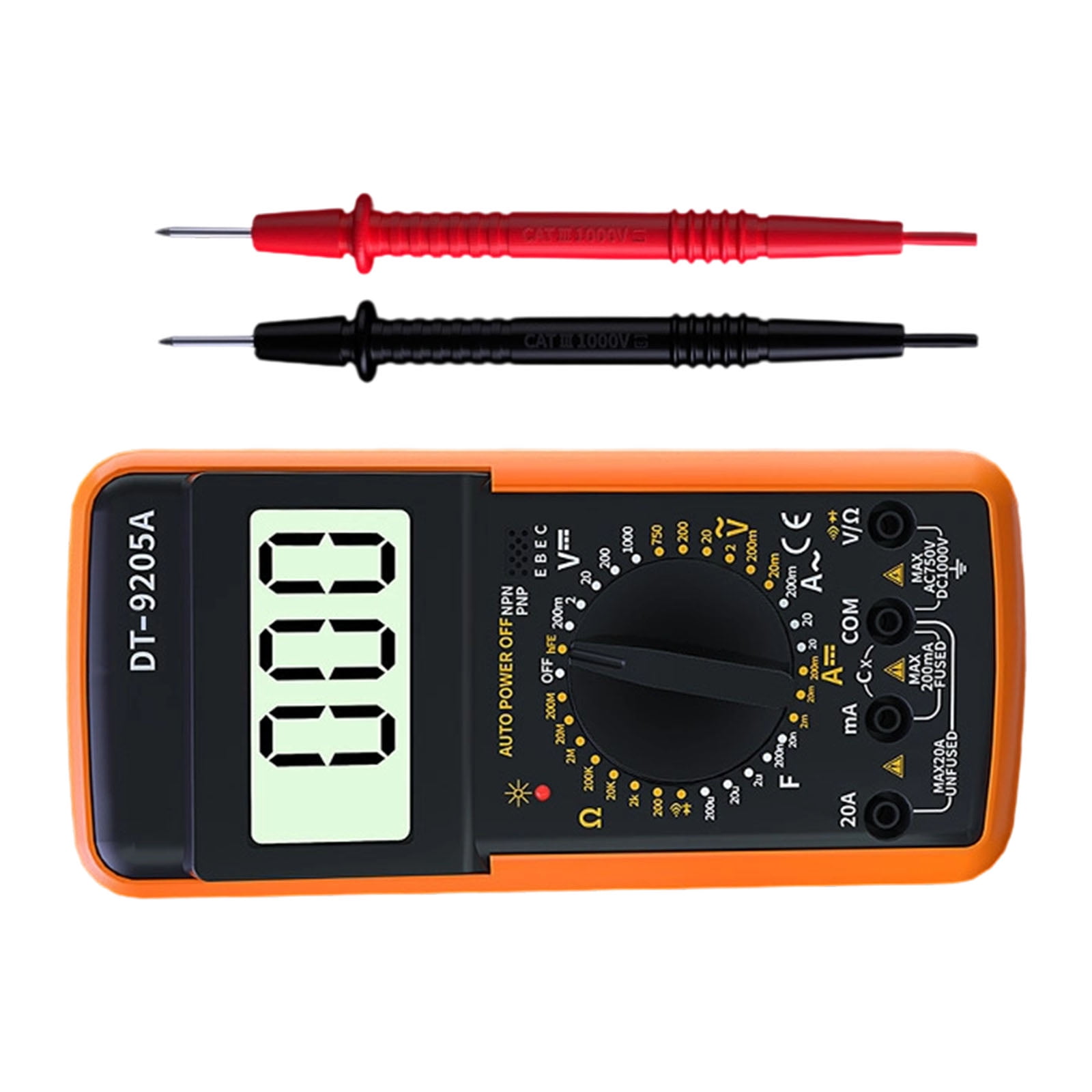 MultiFunction Digital Multimeter With Capacitance Measurement For Field ...