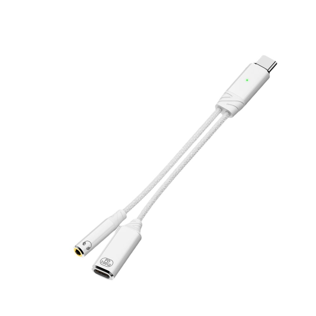 MultiFunction USB C To 3.5mm Headsets And Charging Cable For ...