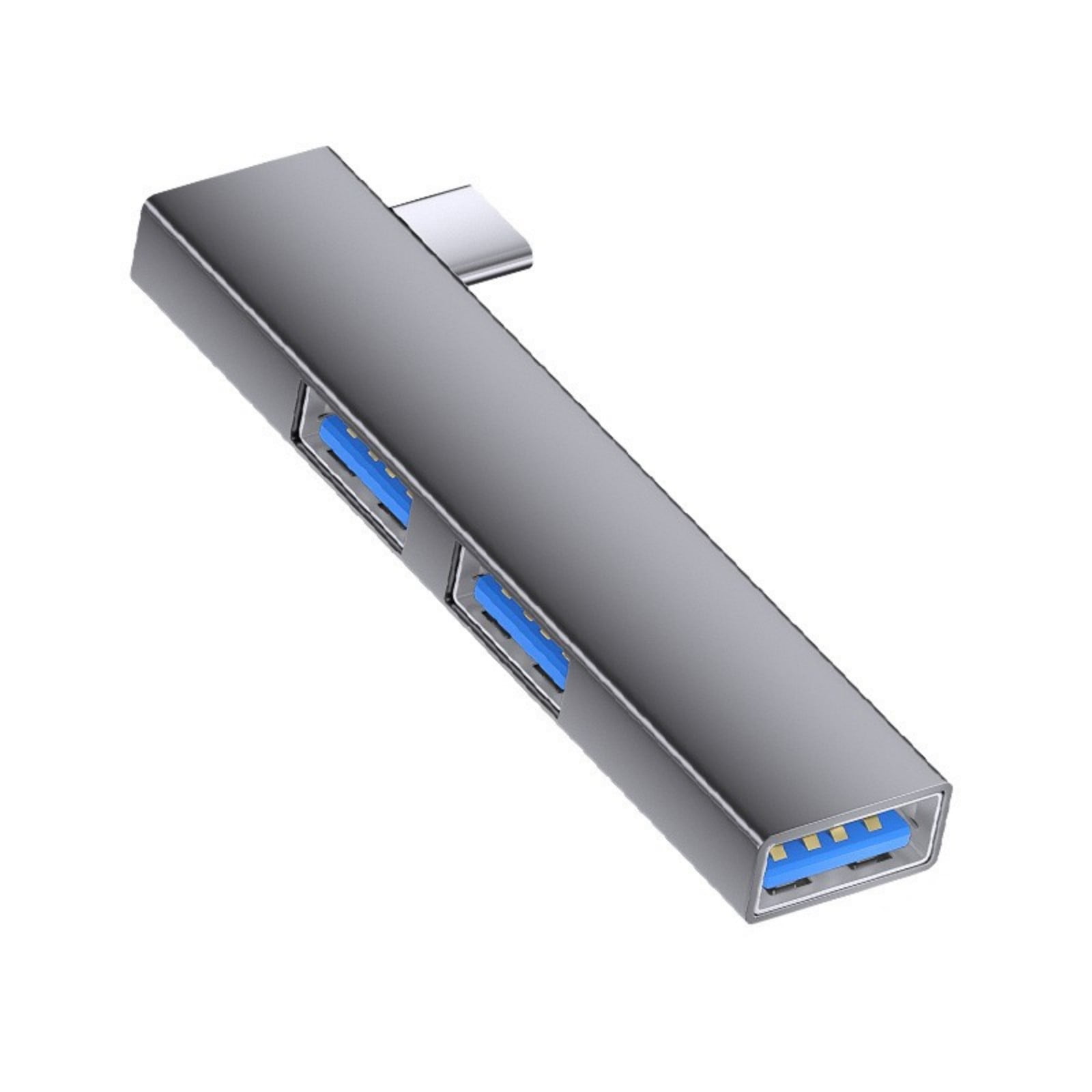 MultiPorts USB3.0 Hubs With 90°Angled Design Aluminum USB Splitter for ...