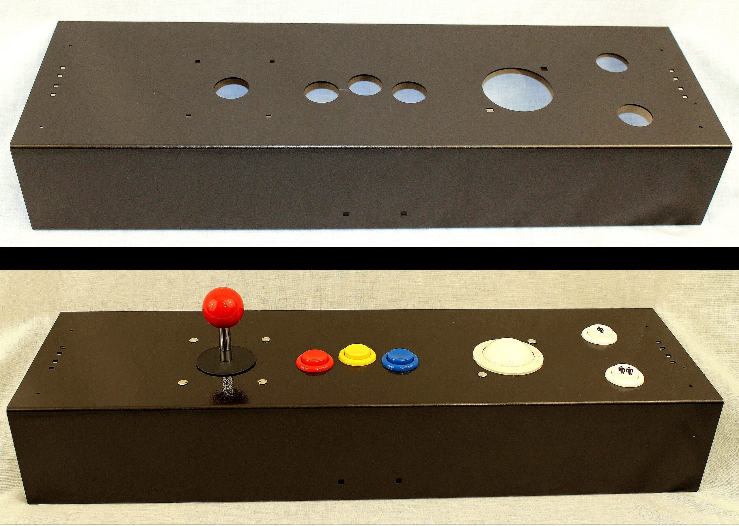 Multicade full size control panel 2 Inch trackball hole for other stand ...