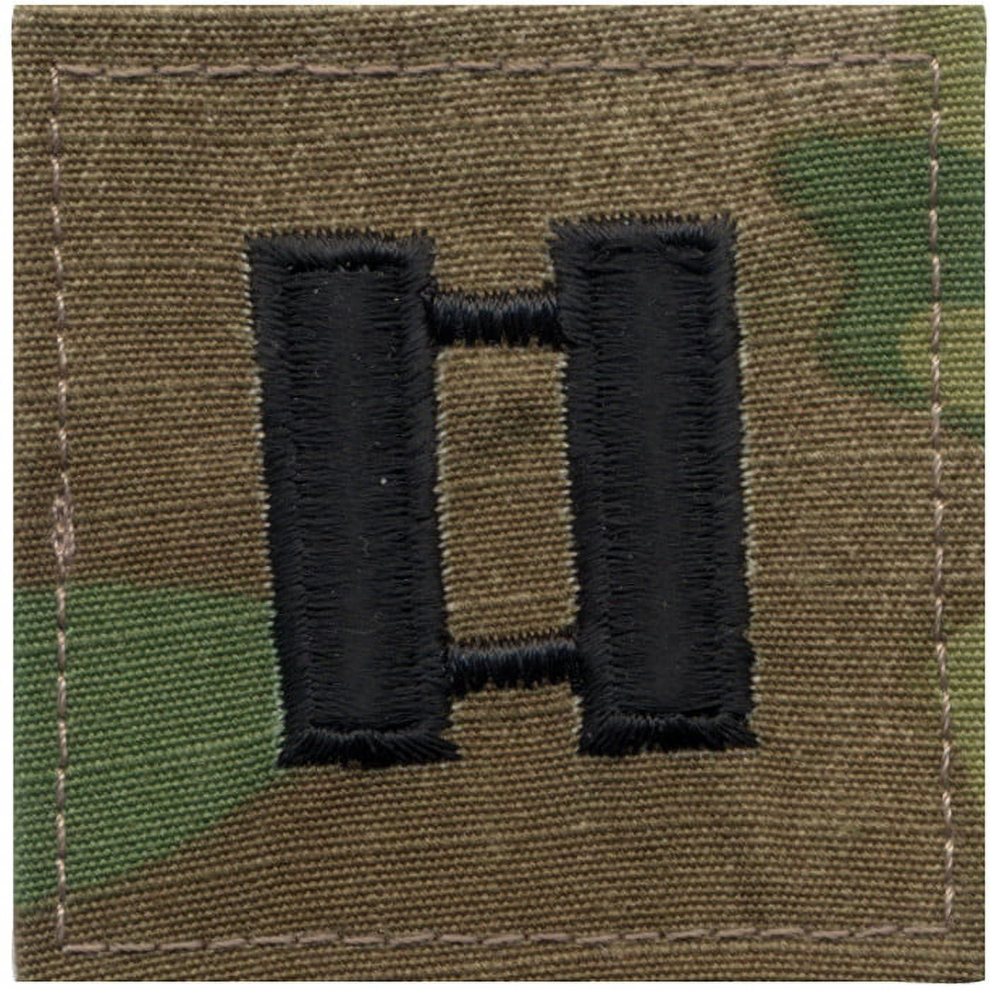 Multicam Camouflage - Military Captain Insignia Patch CPT - Walmart.com