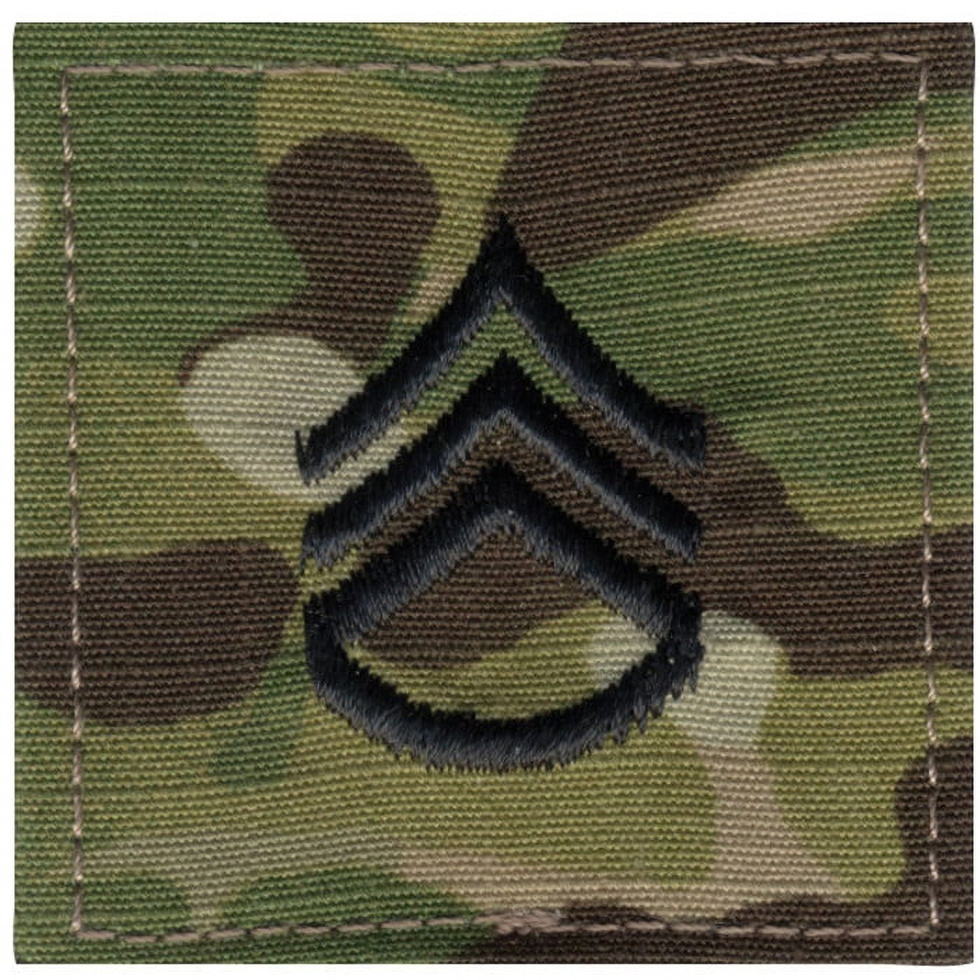 Multicam Camouflage - Military Staff Sergeant Insignia Patch SSG ...
