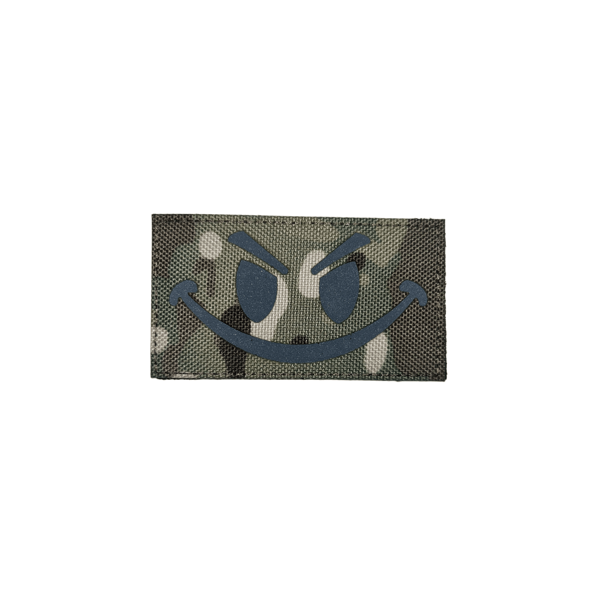 Multicam Evil Smiley Laser Cut Patch - Walmart.com