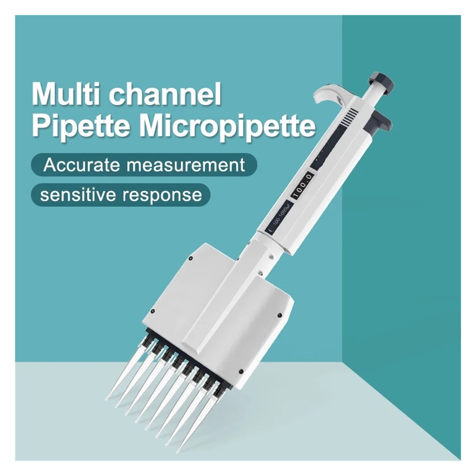 Multichannel Pipette Chemical Lab Equipment Digital Adjustable ...