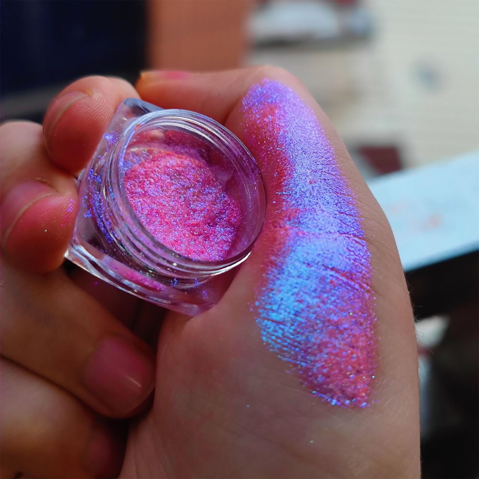 Multichrome Eyeshadow Chameleon Eyeshadow Waterproof Beauty Lasting ...