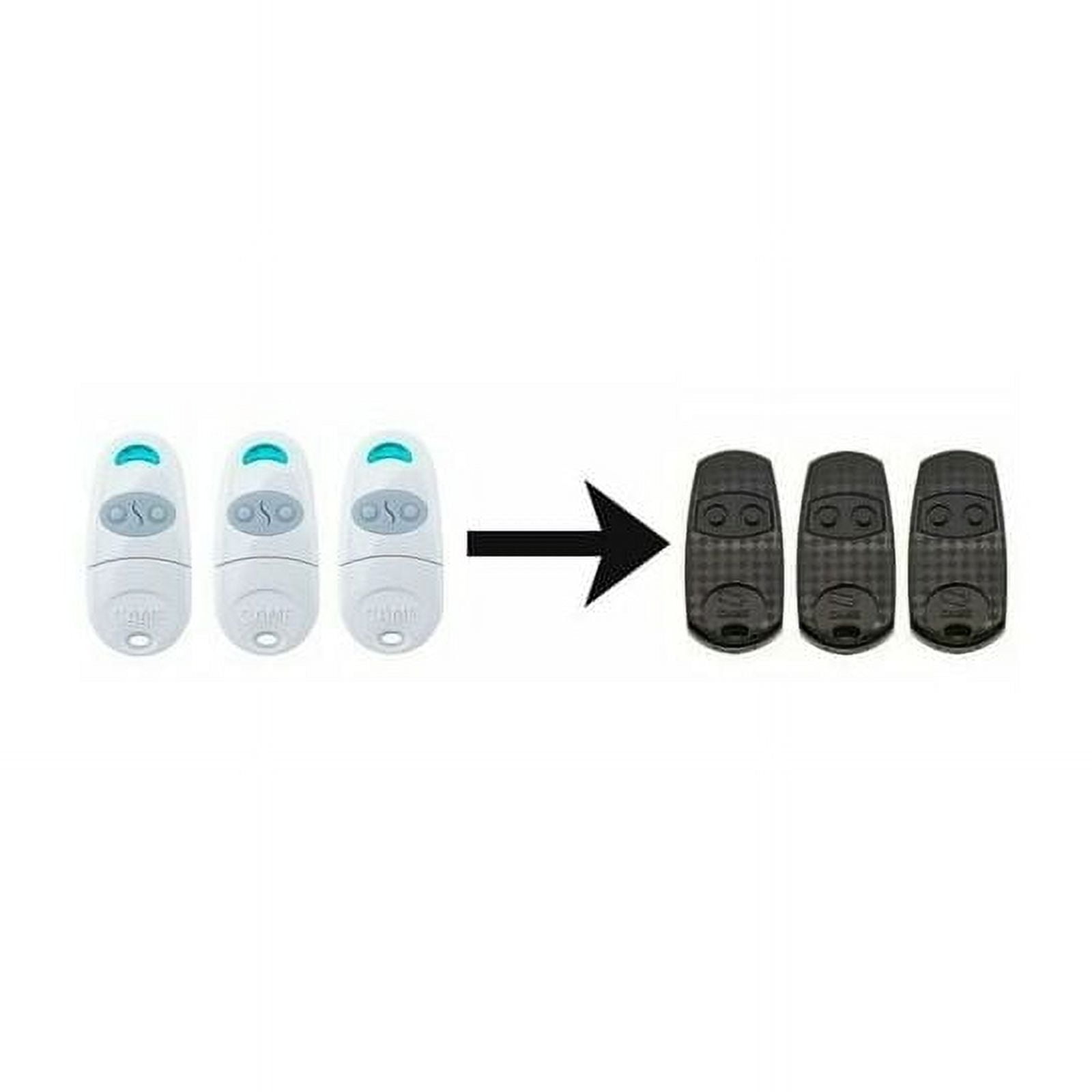 Multicode 3083 Comp, Garage Door Opener Remote With Dual Channels For ...