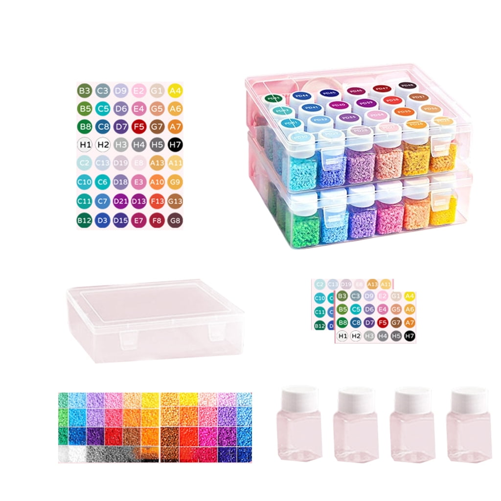 Multicolor Beads Set For Craft Enthusiasts Create Unique Pattern Home ...