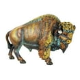 Multicolor Buffalo Statue Figurine American Bison Wildlife Animal ...
