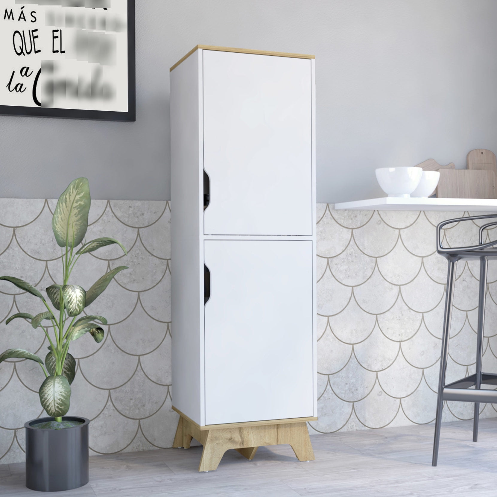 Multicolor Cabinet with Double Doors | Suited for Countertop Use ...