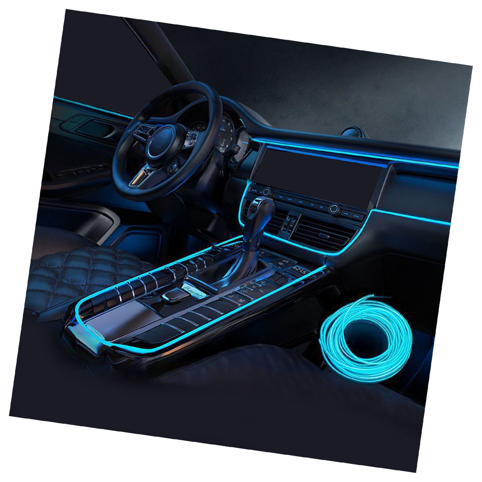 Multicolor Car LED Strips Flexible Cold Glow, Quick Installation ...