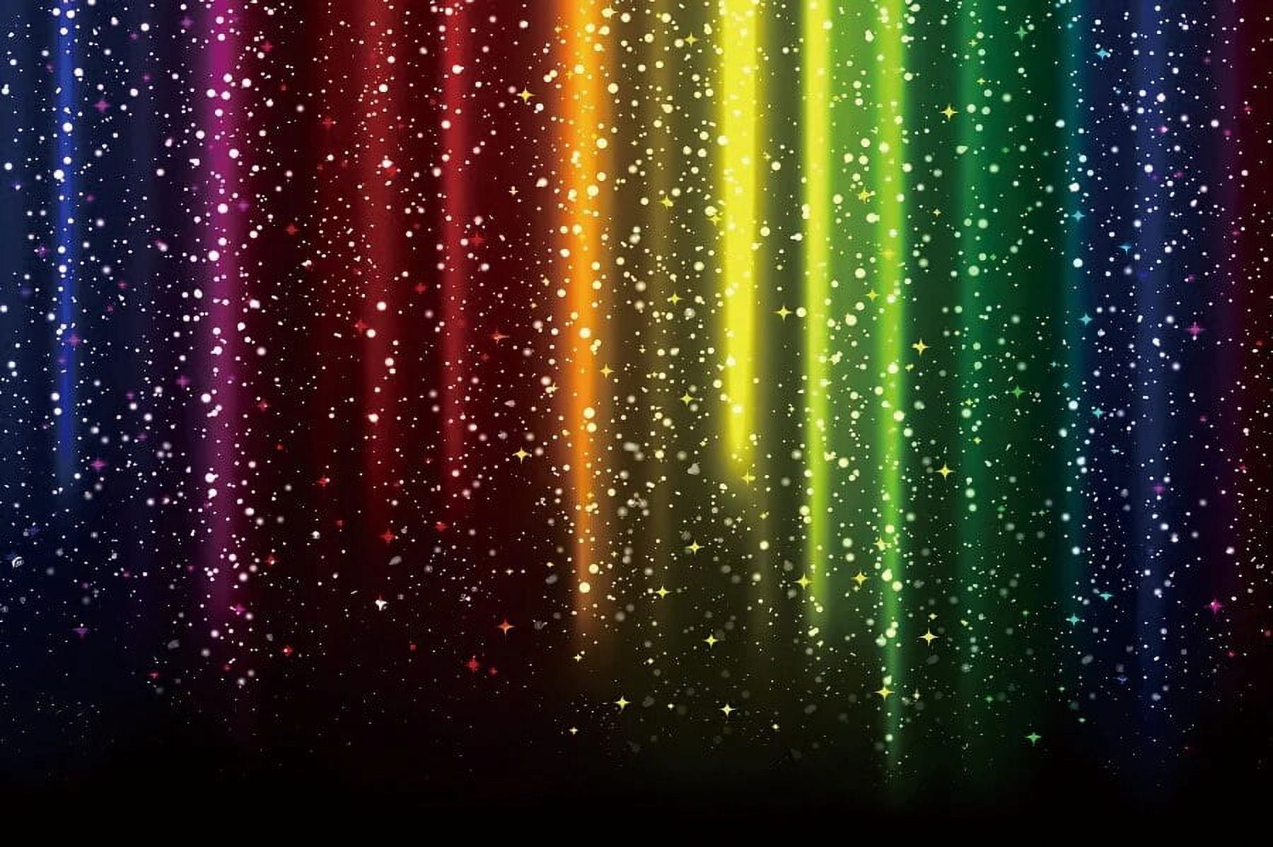 Multicolor Glitter Bokeh Polka Backdrop For Wedding Birthday Party ...