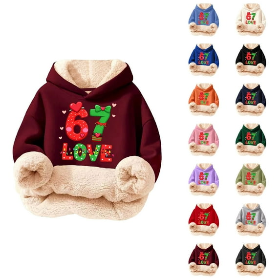 Multicolor Ice Print Hoodie For Kids – Cozy Hoodie Sweatshirt With ...