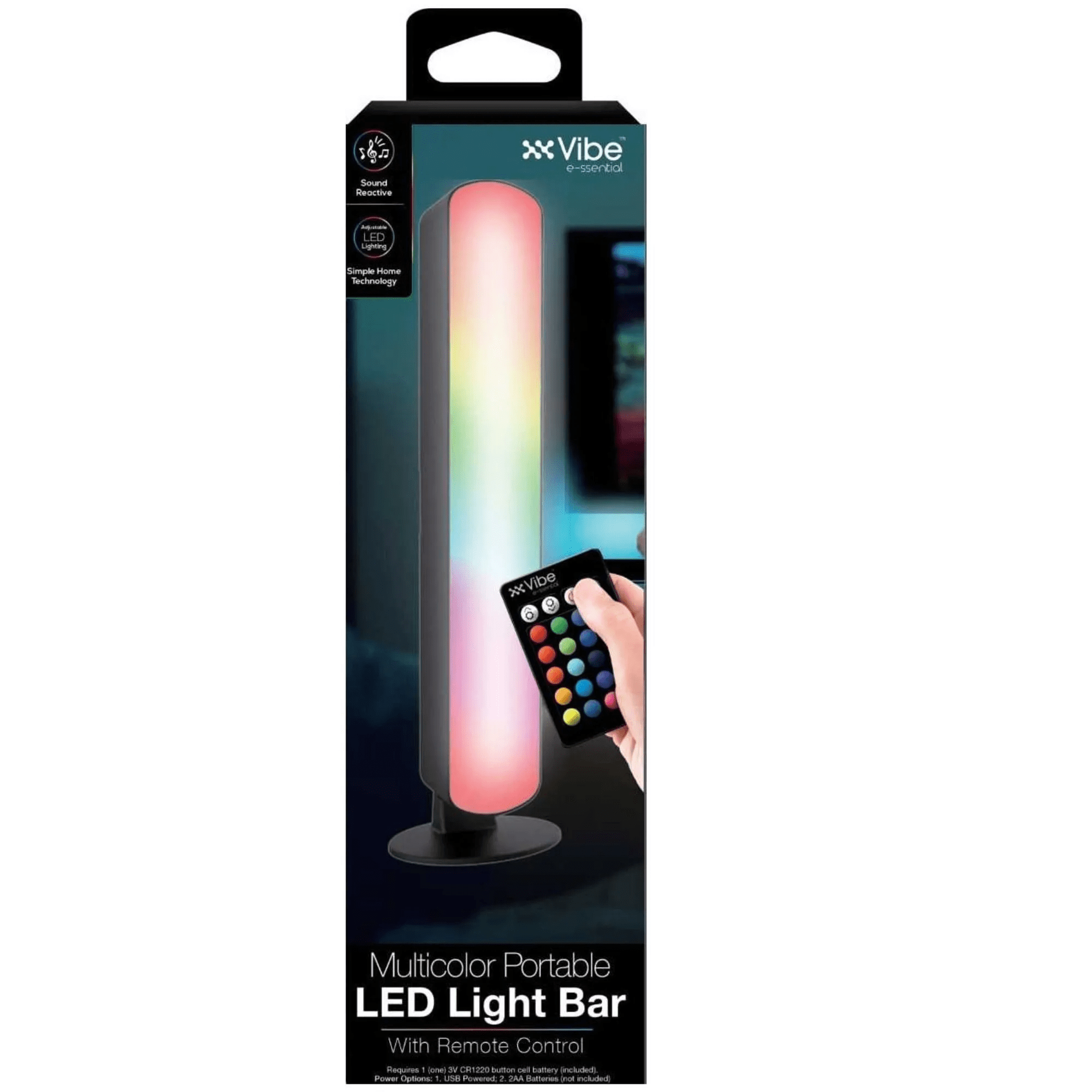 Multicolor LED Light Bar, Portable, Stylish and Customizable RGB Glow ...