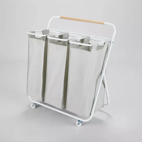 Multicolor Laundry Hamper with Wheels - Walmart.com