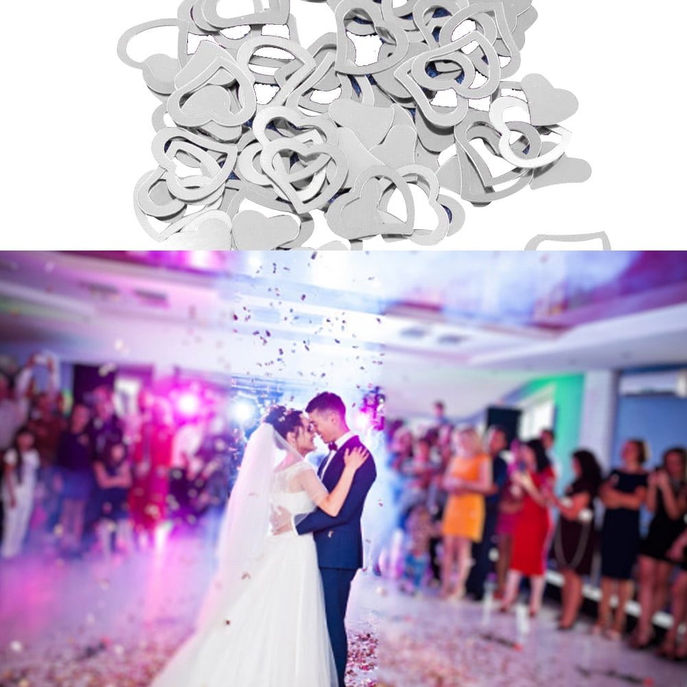Multicolor Mixed Hearts Wedding Confetti Sparkle Table Scatters Party ...