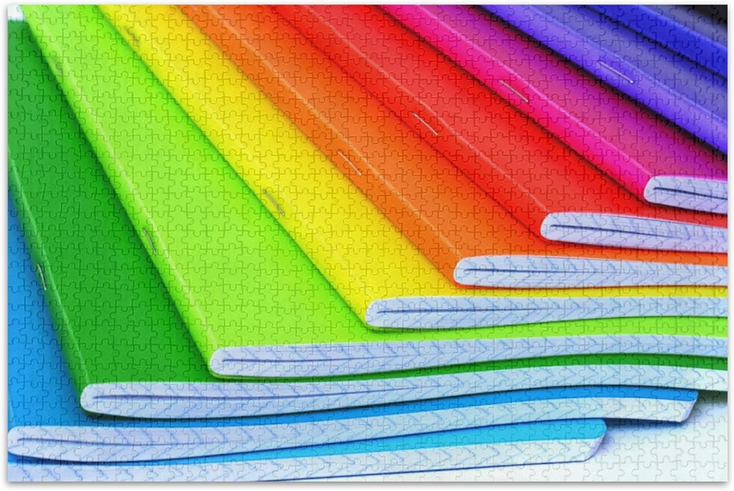Multicolor Notebooks Jigsaw Puzzle 500 Pieces for Adults Teens Kids ...