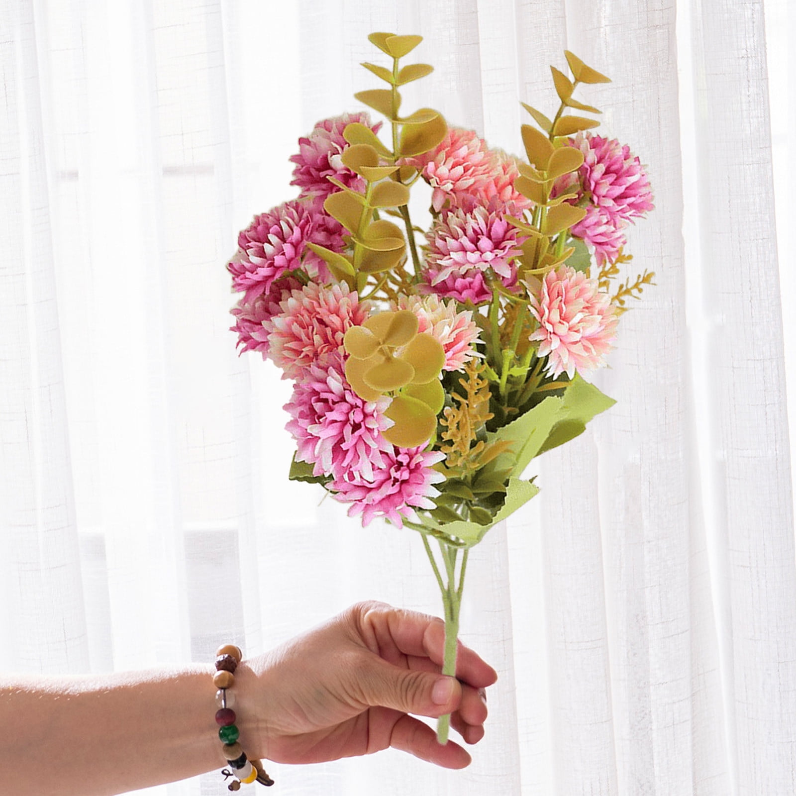 Multicolor Plastic Artificial Flowers for Home Decoration - Realistic ...