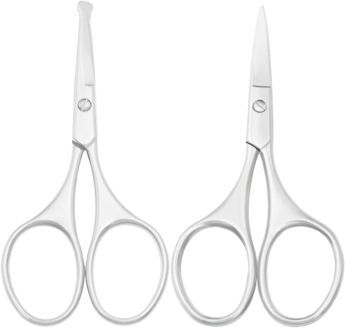 Multicolor Professional Grooming Scissors for Personal Care Facial Hair ...