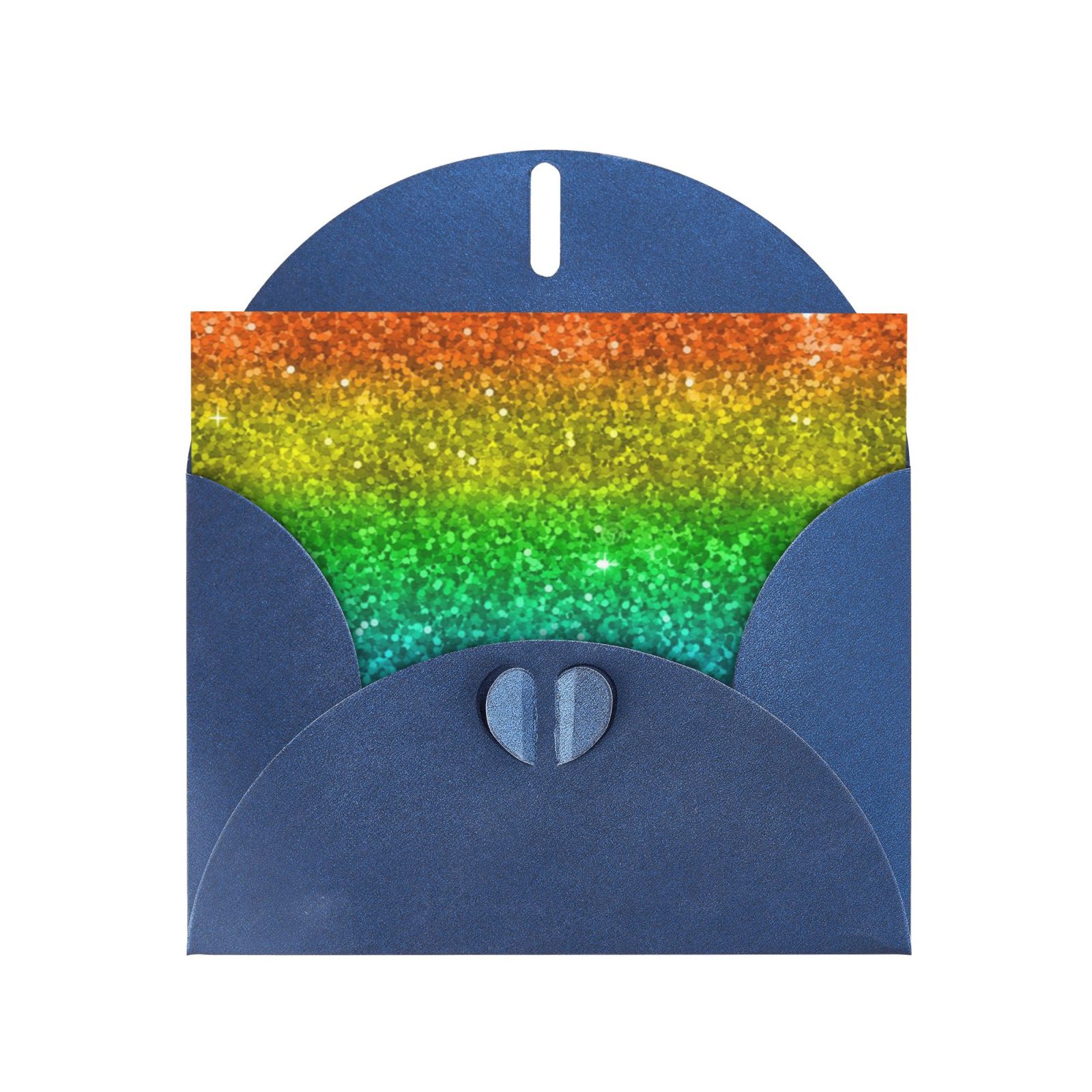 Multicolor Rainbow Glitter Birthday Cards Blank Cards Greeting Card ...