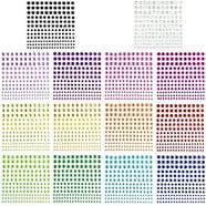 Chartpak Self-Adhesive Vinyl Numbers, 1/2 Inch High, White, 210 per ...