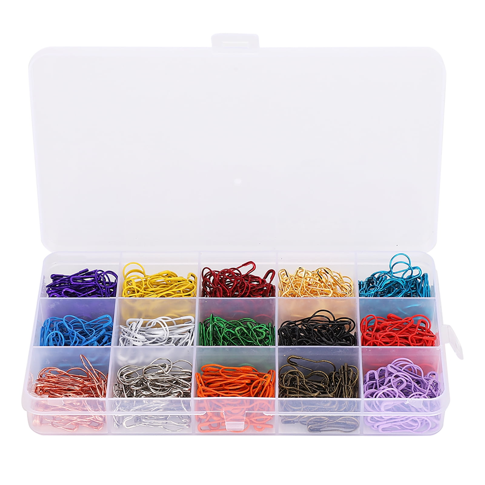Multicolor Safety Pins, 750-Piece Boxed Set, Multi-Specification Gourd ...