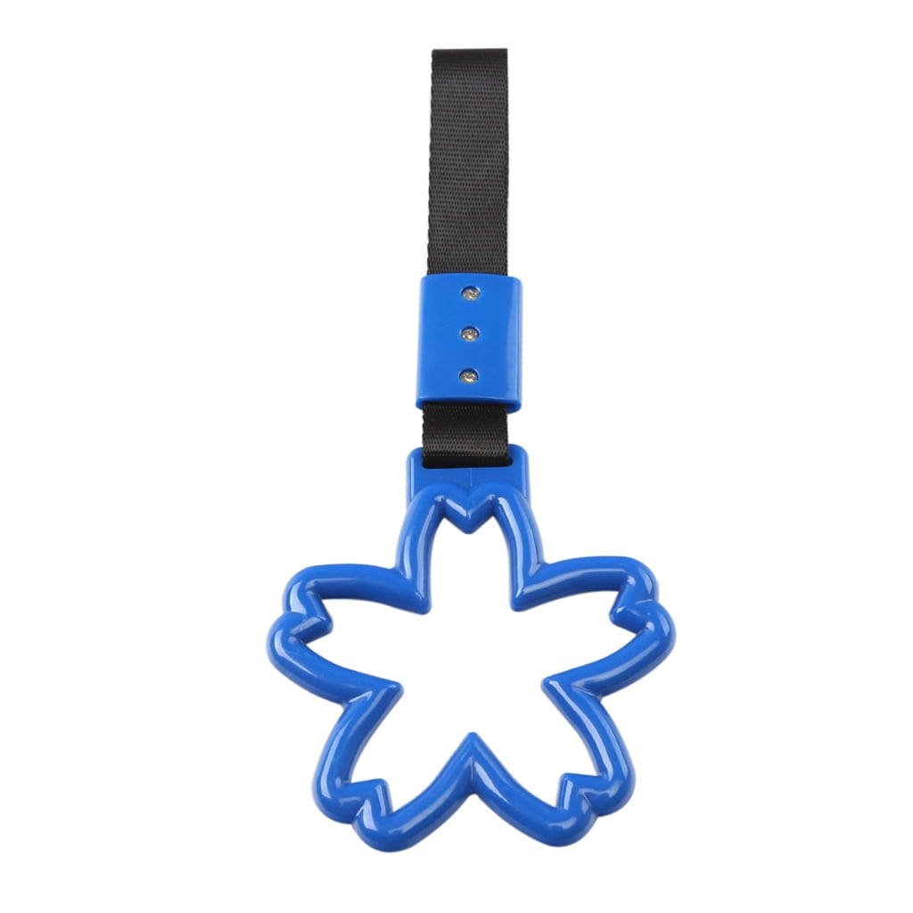 Multicolor Sakura-Shaped Car Hand Strap Decorative Warning for Rear ...