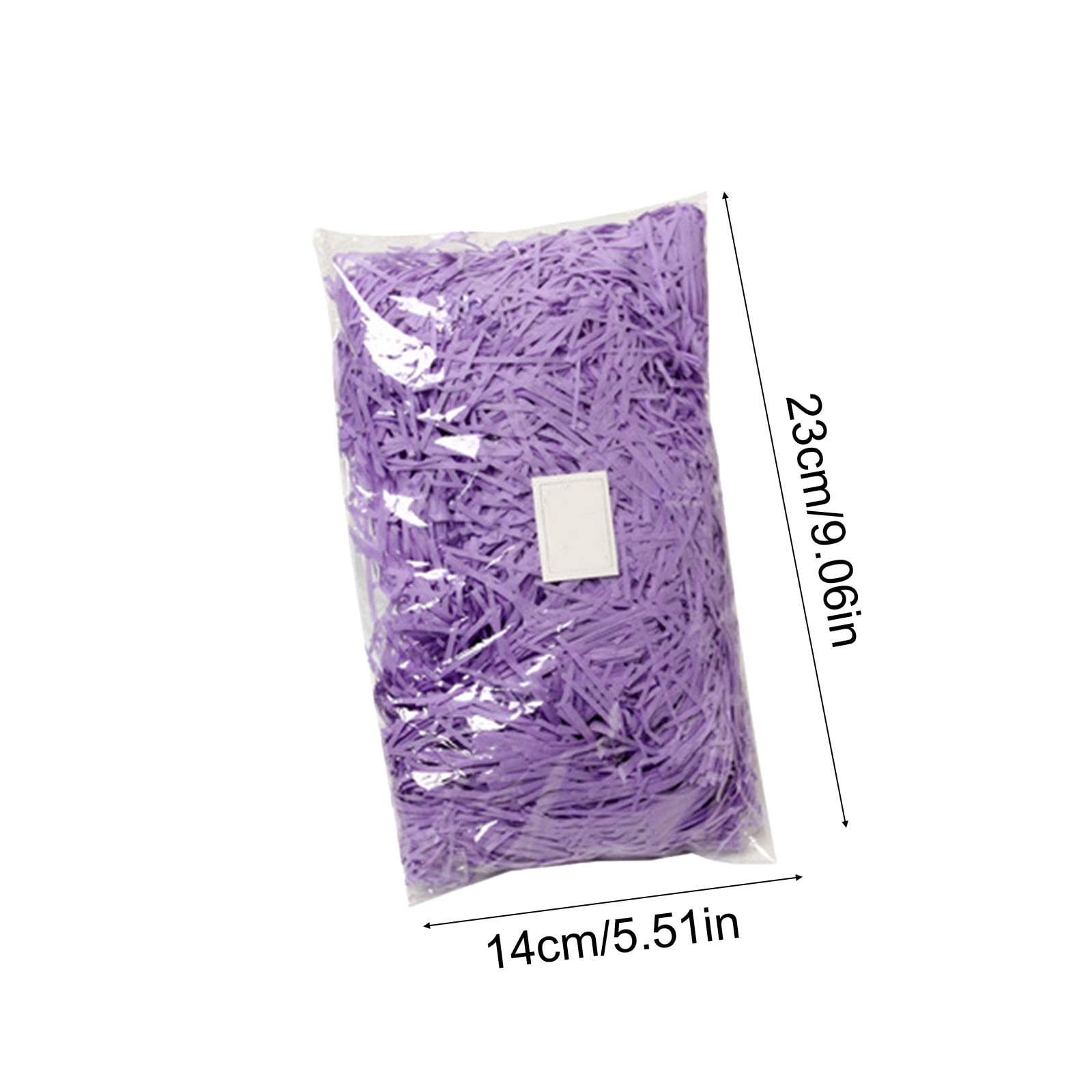 Multicolor Shredded Paper Filling - 9.05x5.11in Eco-Friendly Gift Box ...