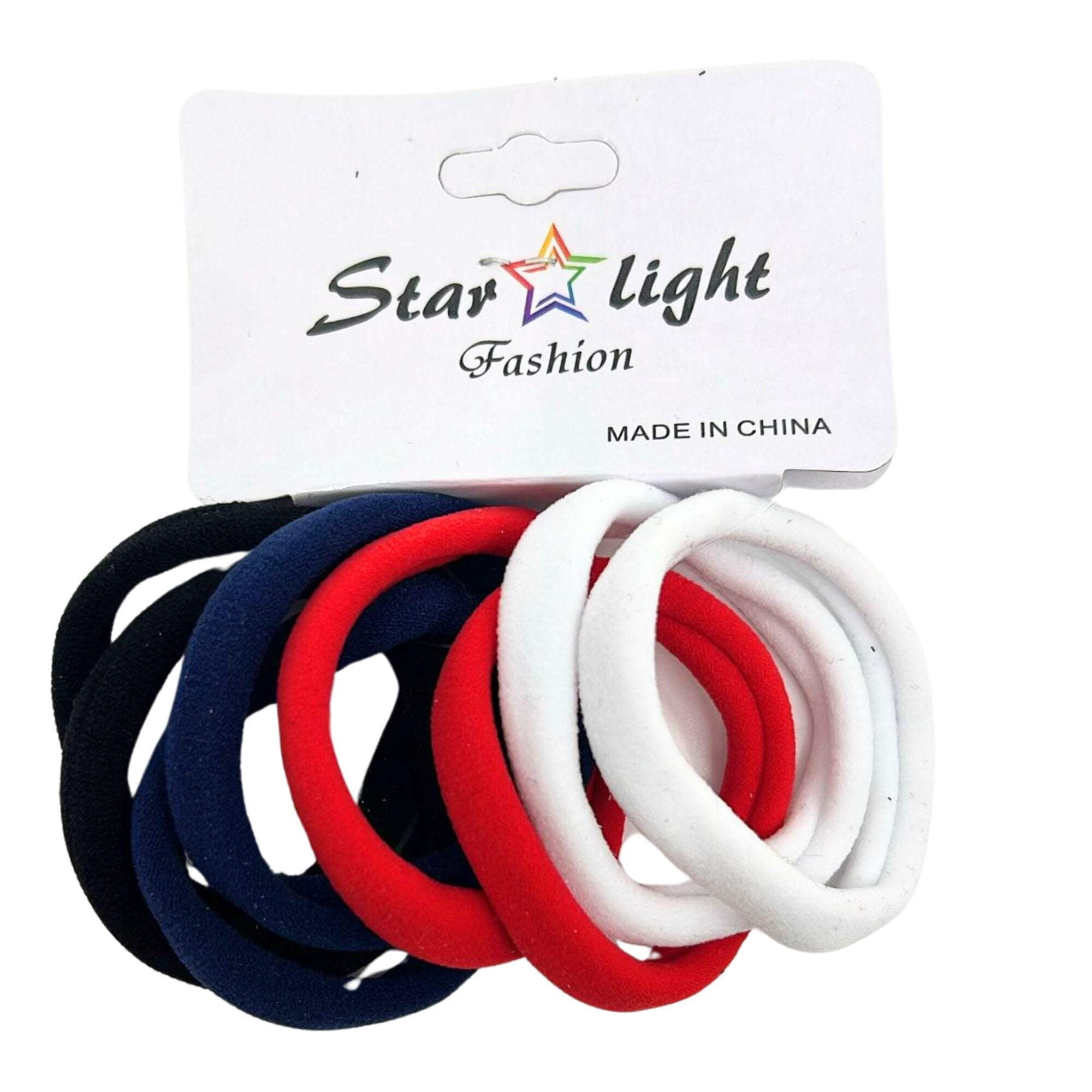 Multicolor Soft, Seamless High-Stretch Ponytail Holders: 8CT - Walmart.com