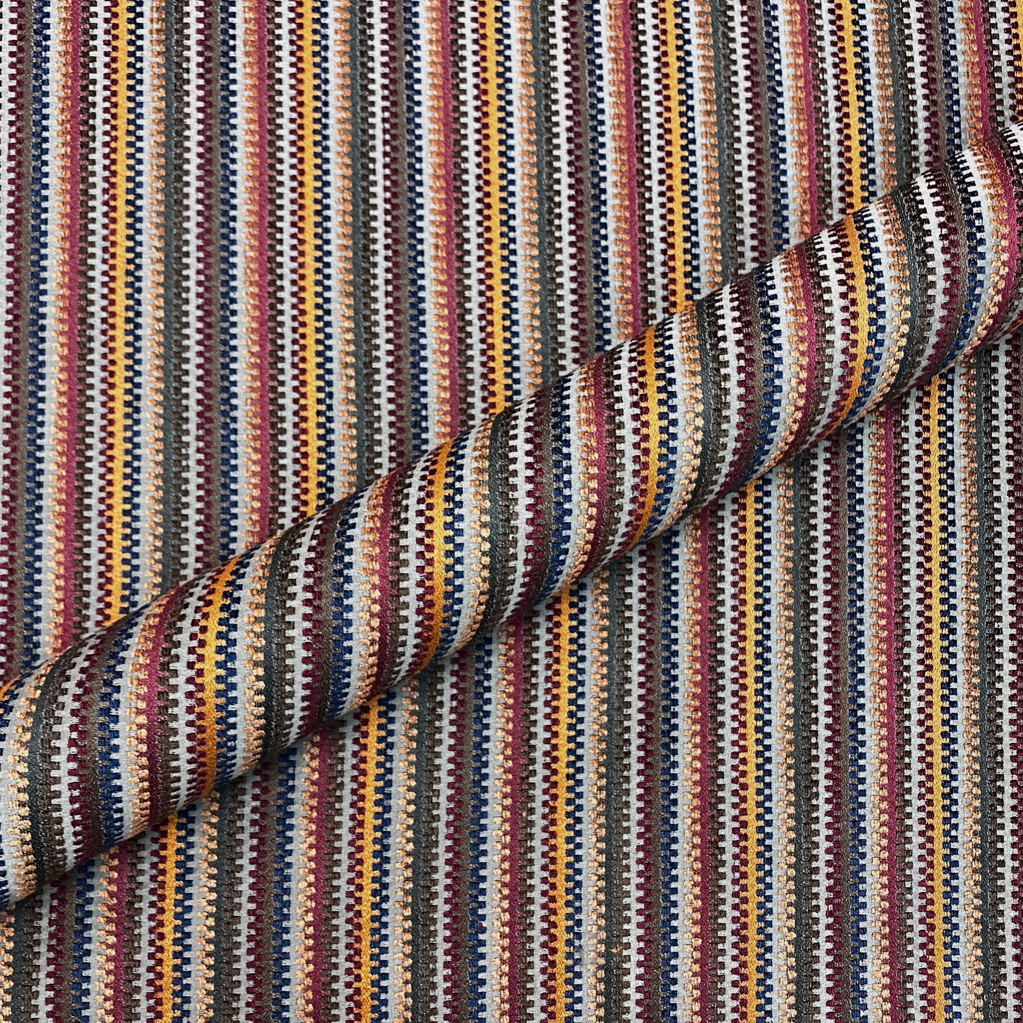 Multicolor Zipper Stripe Upholstery Fabric 54" by the Yard - Walmart.com
