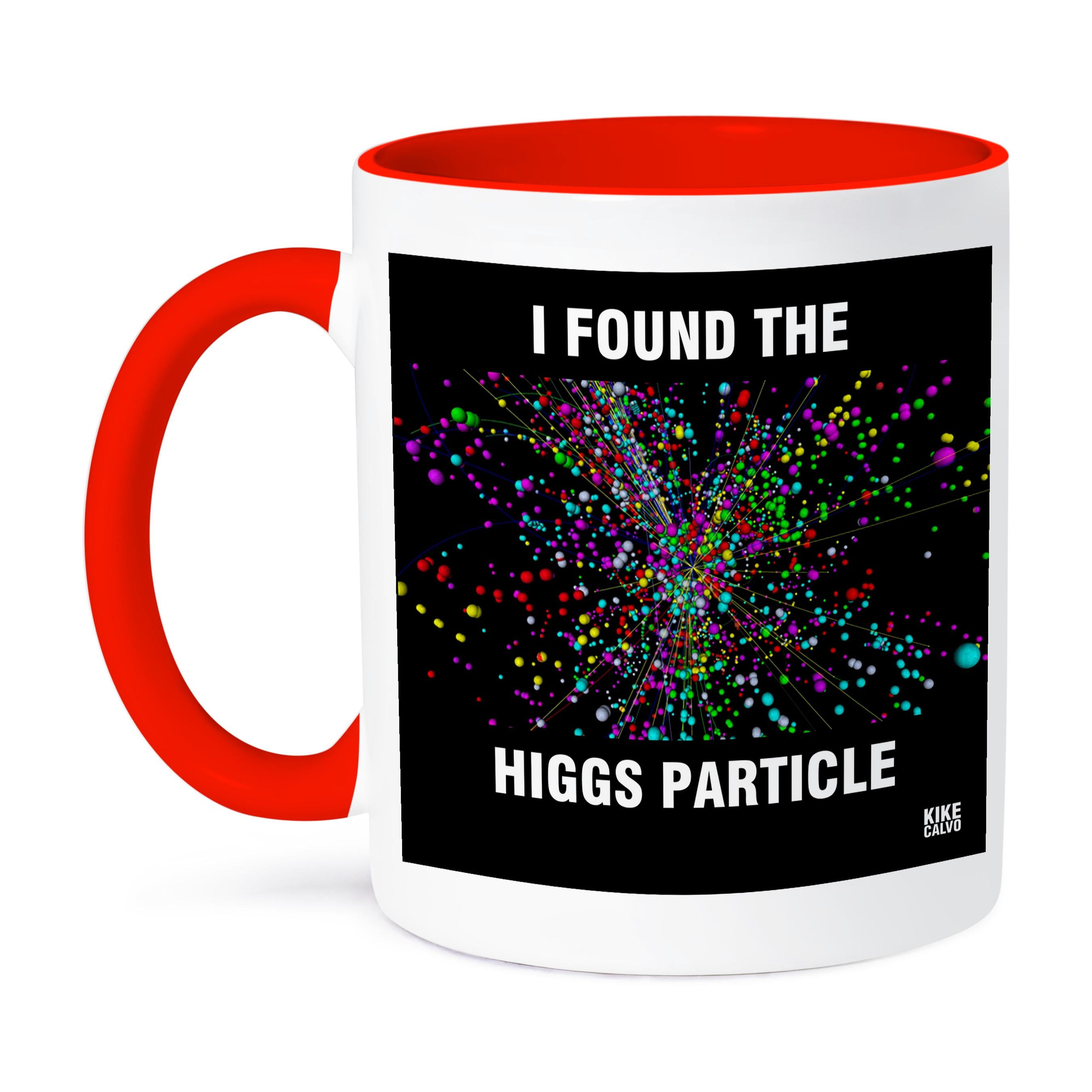 3dRose, Multicolored I found the Higgs particle Splatter Black ...