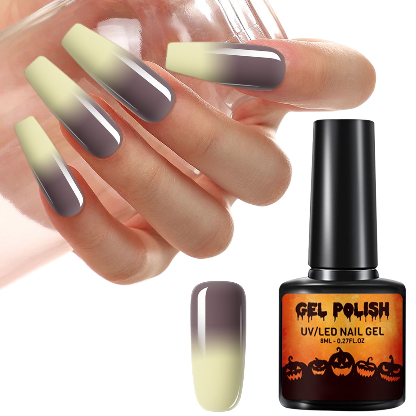 Multicolored Nail Polish Color Changing Gel Nail Polish 30 Colors ...