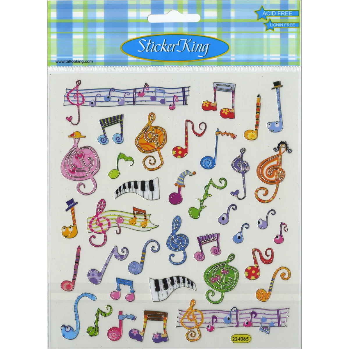 Sticker King Stickers-Doodle Music Notes - Walmart.com