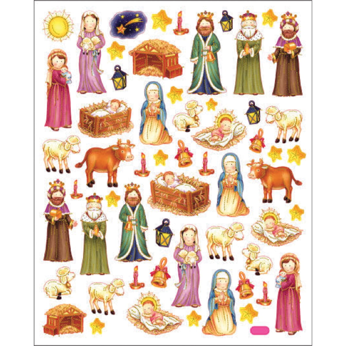 Sticker King Stickers-nativity Scene - Walmart.com