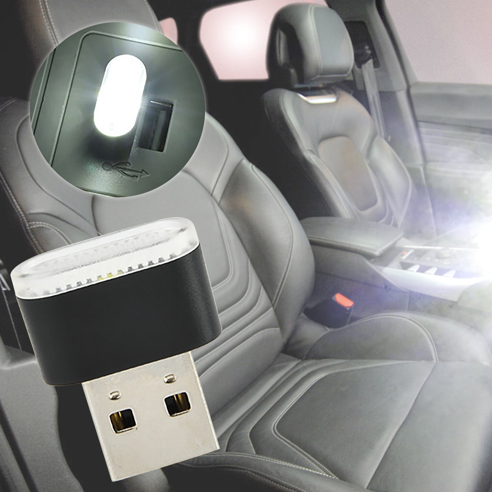 Multicolour Lamp Interior Mini Car Atmosphere Neon LED Ambient Car ...