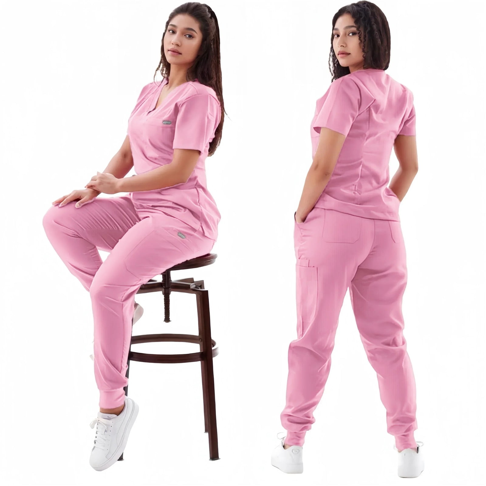 Multicolour Suit Nurse Scrubs Set Medical Clinical Clothes Doctor ...