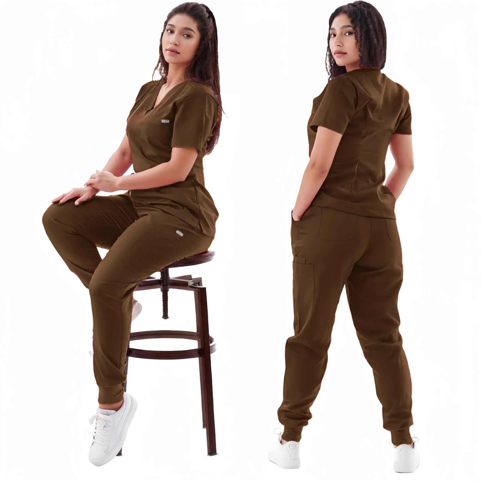 Multicolour Suit Nurse Scrubs Set Medical Clinical Clothes Doctor ...