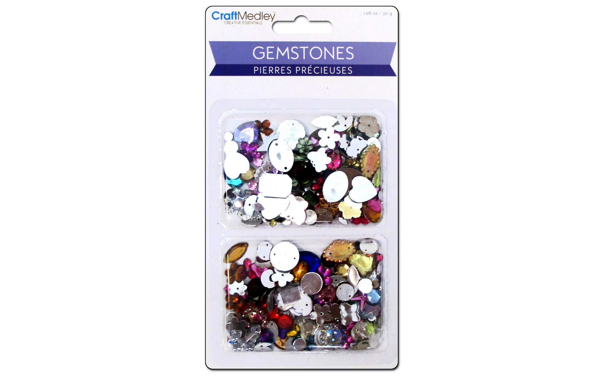 Multicraft Gemstones Astd Shapes/Colors/Sizes - Walmart.com