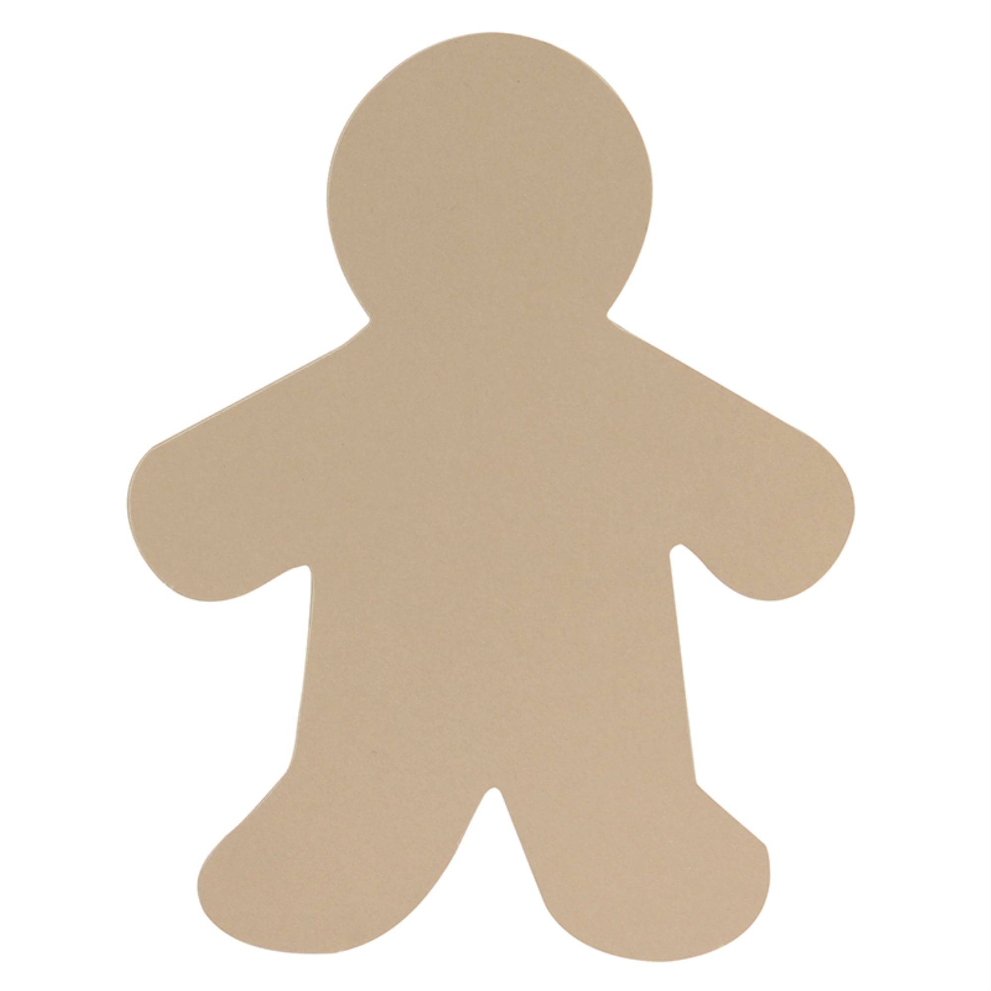 Multicultural Colors People Shape Paper Cut-Outs, 16" Me Kid, Pack of ...