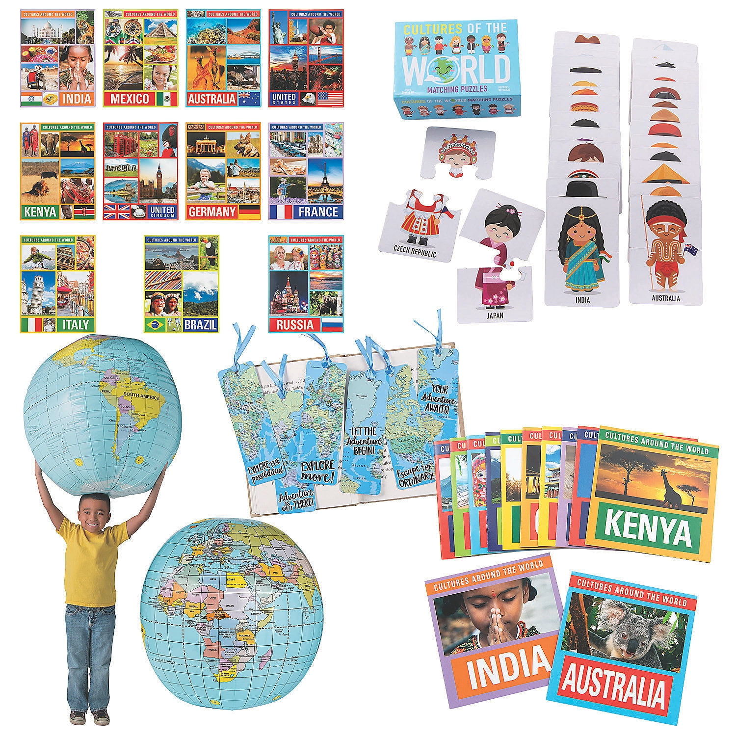 Multicultural Learning Kit - 133 Pc - Walmart.com