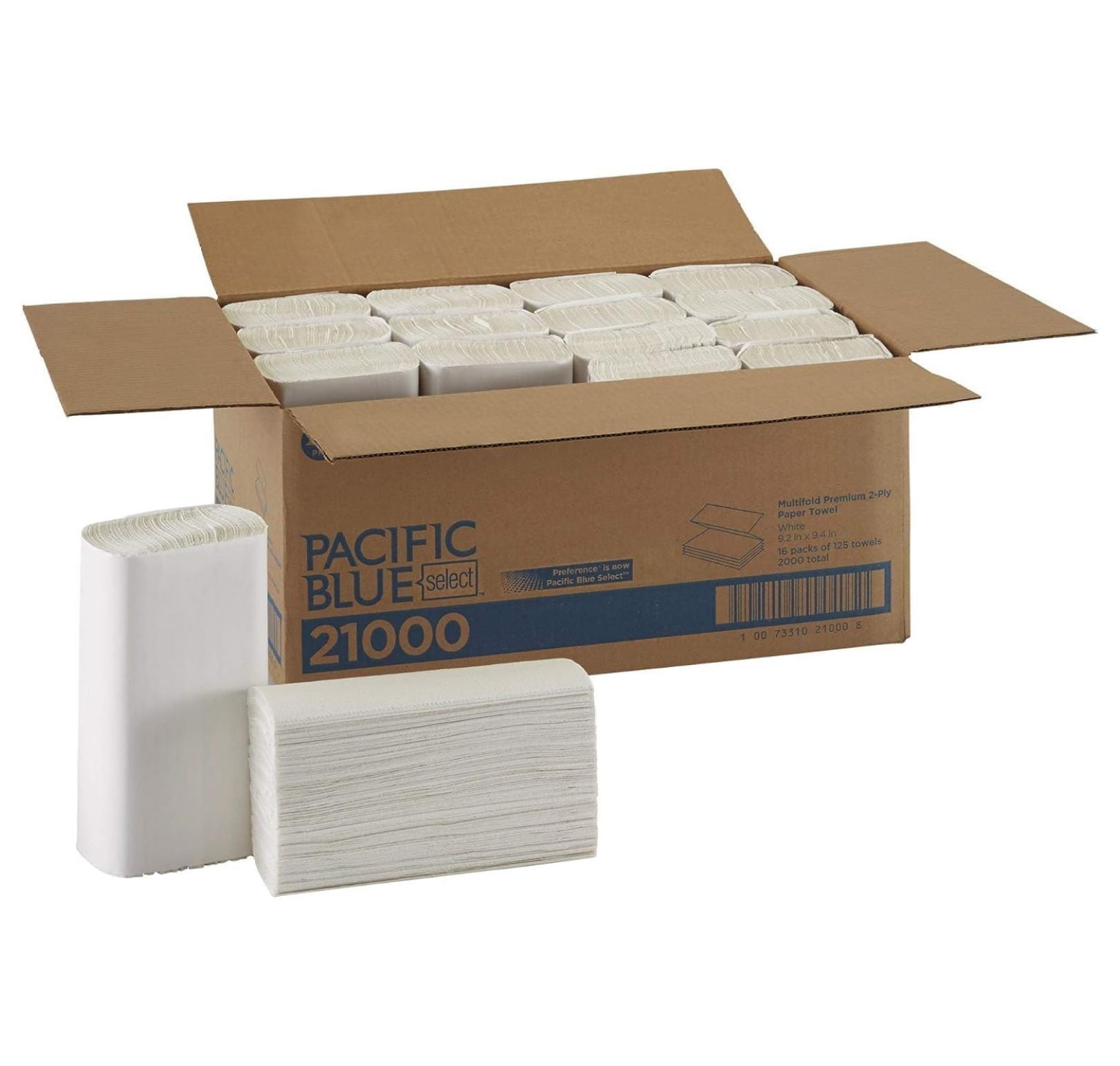 Multifold Premium 2-Ply Paper Towels (Previously Signature), White ...
