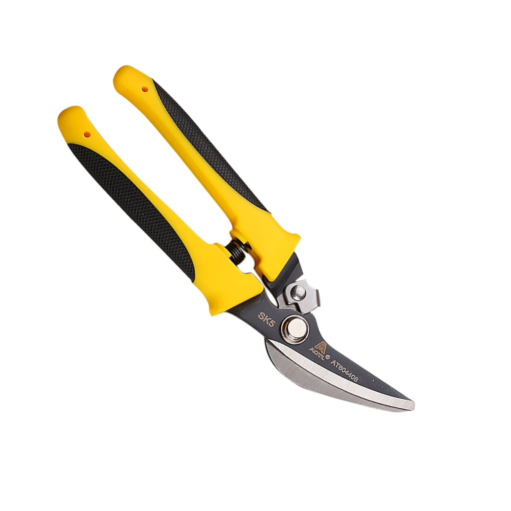 Multifuctional Yard Plant Pruning Cutter Snip Hand Tool Yellow ...
