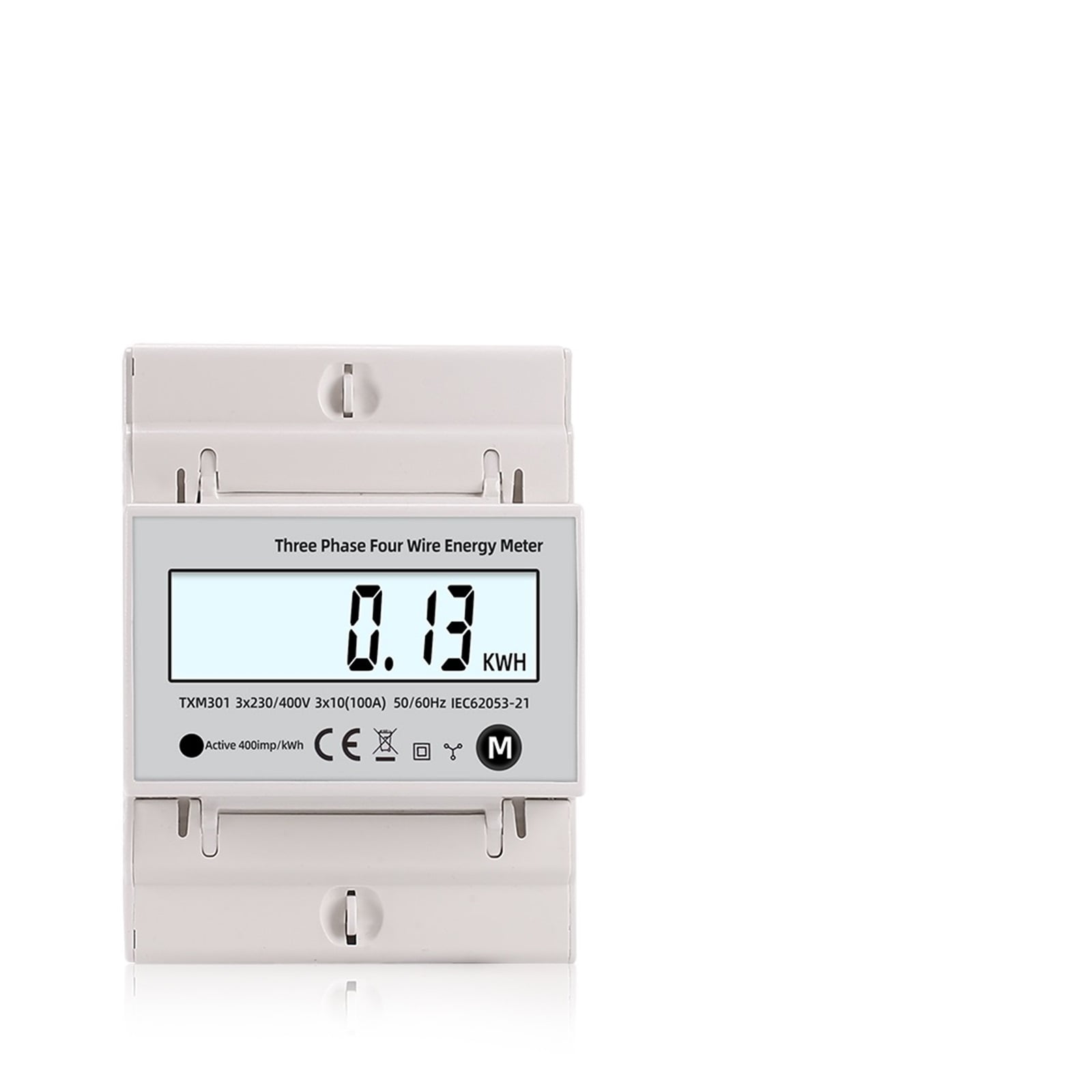 Multifunction 380V 3 Phase 4 Wire Wattmeter Power Bidirectional Energy ...