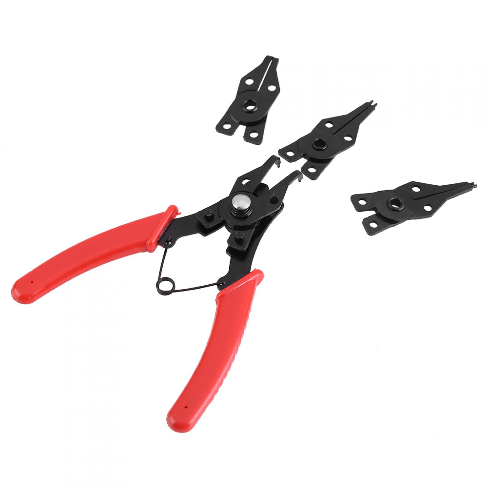 Multifunction 4 in 1 Snap Ring Pliers Set Circlip Combination Retaining ...